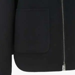 Fendi Wool Deconstructed Blouson Jacket