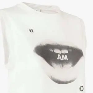 Fendi Ti Amo Graphics Print Sleeveless Top