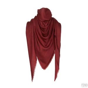 Fendi Ff Shawl - Red