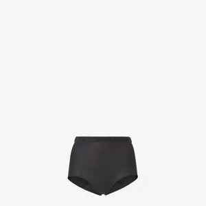 Fendi Jacquard Logo Hipster Shorts - Black