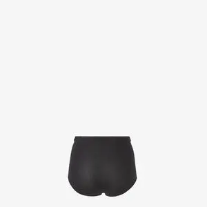 Fendi Jacquard Logo Hipster Shorts