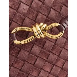 Bottega Veneta Andiamo Large Suede Cross-body Bag