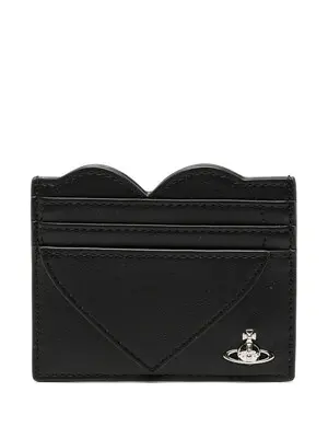 VIVIENNE WESTWOOD Cardholder Heart - Black