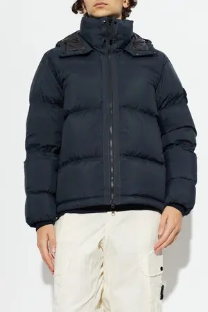 Stone Island Puffer Jacket With Hood