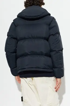 Stone Island Puffer Jacket With Hood