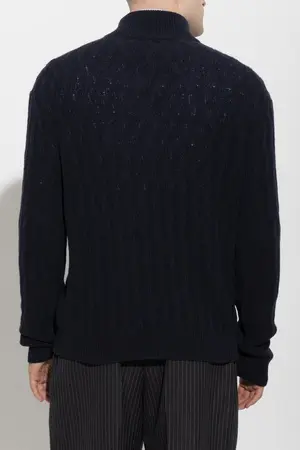 Etro Cashmere Sweater With Embroidered Logo