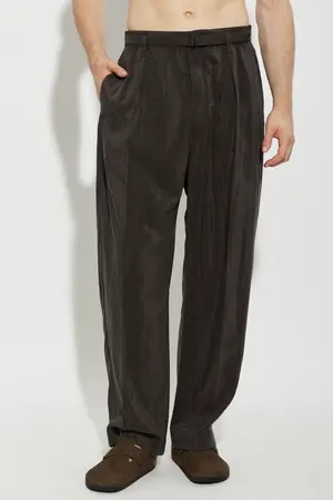 LEMAIRE Silk Pants With Belt