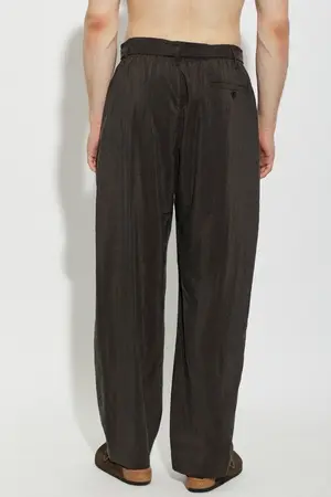LEMAIRE Silk Pants With Belt