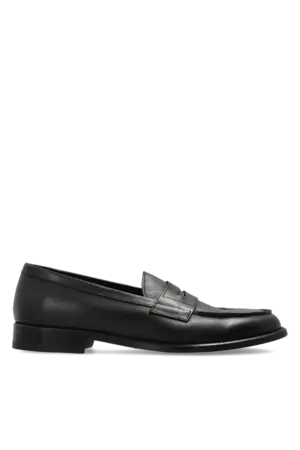 Etro Leather Loafers - Black