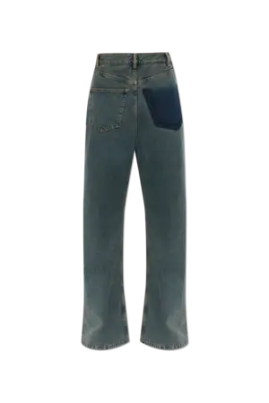MAISON MARGIELA Asymmetrical Cut Jeans