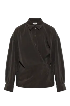 LEMAIRE Silk Shirt - Brown