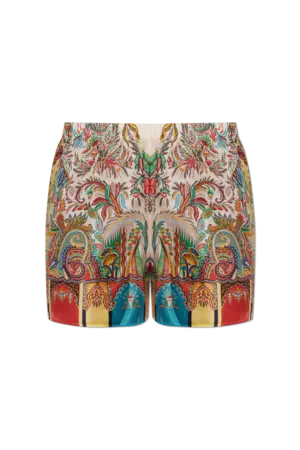 Etro Silk Shorts