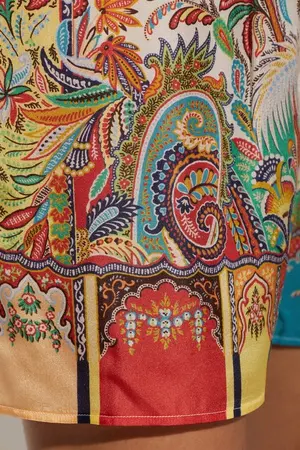 Etro Silk Shorts