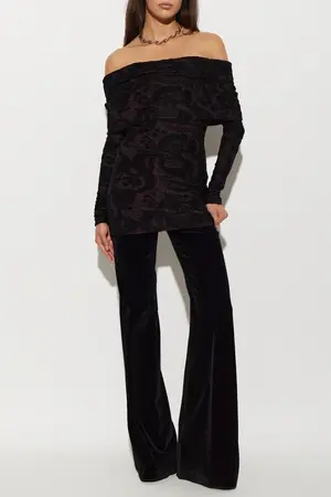 Etro Short Off-the-shoulder Dress
