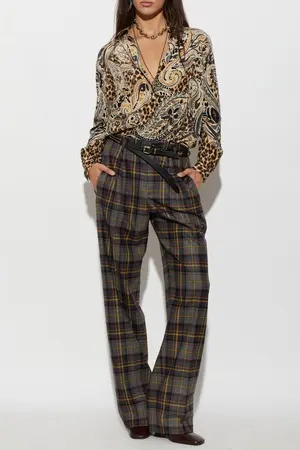 Etro Silk Shirt With Print