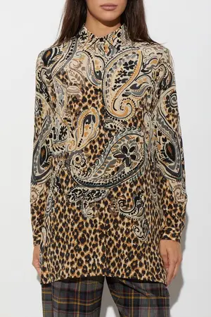 Etro Silk Shirt With Print