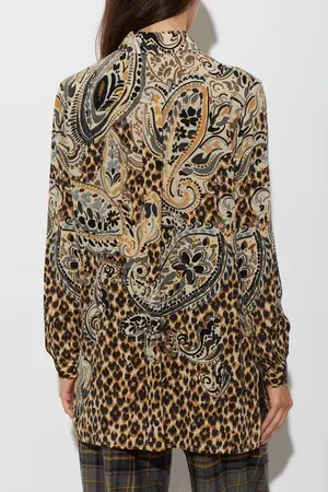 Etro Silk Shirt With Print
