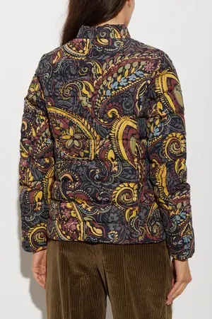 Etro Down Jacket With Stand-up Collar