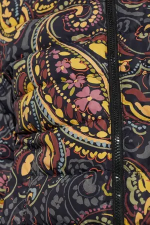 Etro Down Jacket With Stand-up Collar