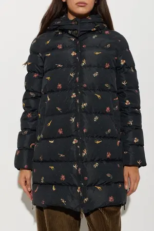 Etro Down Jacket With Colorful Print