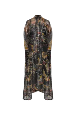 Etro Dress With Lurex Thread - Black