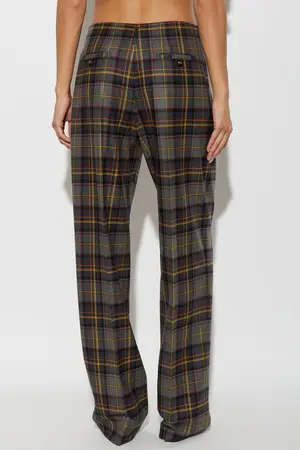 Etro Wool Pleated Trousers