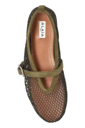 Alaïa Ballet Flats With Strap