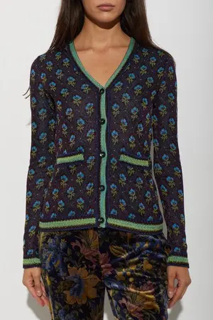 Etro Cardigan With Lurex Thread