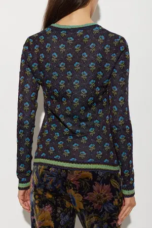 Etro Cardigan With Lurex Thread