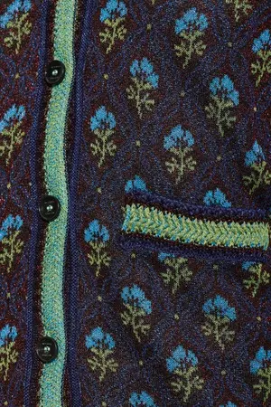 Etro Cardigan With Lurex Thread