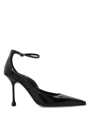 JIMMY CHOO Quinci 95' High-heeled Shoes - Black