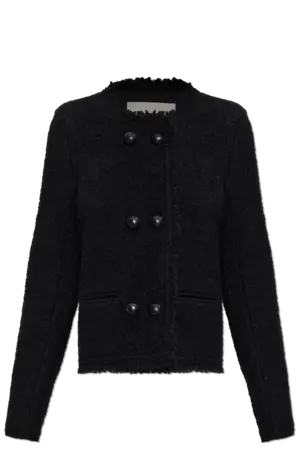Isabel Marant Étoile Suely" Tweed Blazer - Black