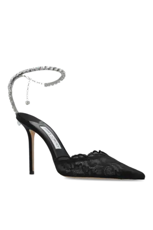 JIMMY CHOO Saeda 100’ High-heel Shoes