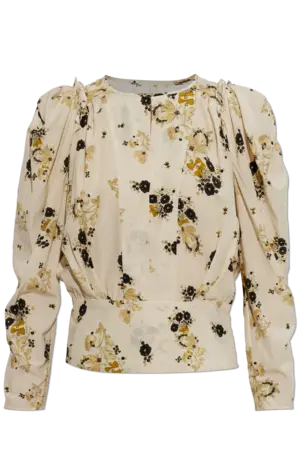 Isabel Marant Étoile Silk Top "zarga - Cream