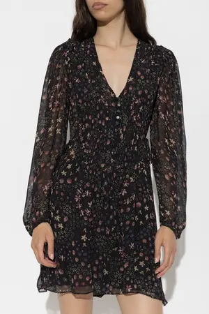 MARANT ETOILE Floral Print Mini Dress