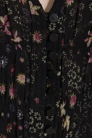 MARANT ETOILE Floral Print Mini Dress