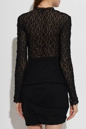 Isabel Marant Étoile Lace Top `brany