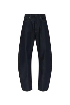 AGOLDE Luna Pieced' Jeans - Navy Blue