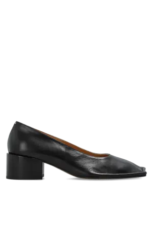 MAISON MARGIELA Leather Heeled Shoes - Black