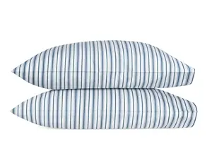 MATOUK Schumacher Calypso Pillowcase Prussian Blue