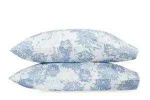 MATOUK Chrysanthemum Pillowcase - Blue
