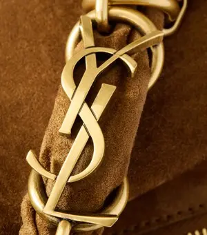 Saint Laurent Small Suede Amalia Shoulder Bag