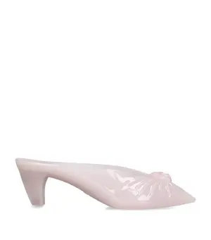 Chloé Jelly Heeled Mules 30 - Pink