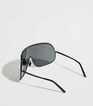 Rick Owens Steel Shield Sunglasses