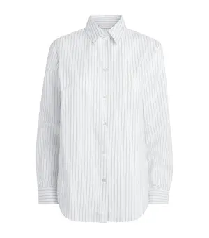 Max Mara Cotton Stripe Shirt