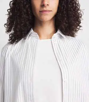 Max Mara Cotton Stripe Shirt