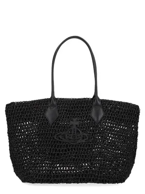 VIVIENNE WESTWOOD Borsa Tote "alana Small - Black