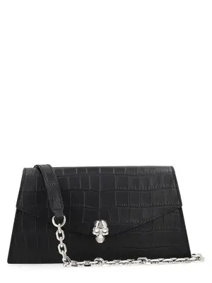 Alexander McQueen Borsa "skull" Mini - Black