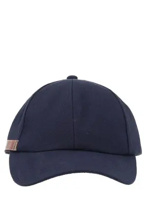 Paul Smith Cappello Da Baseball "signature Stripe - Blue