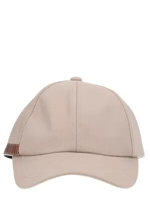 Paul Smith Cappello Da Baseball "signature Stripe - Beige